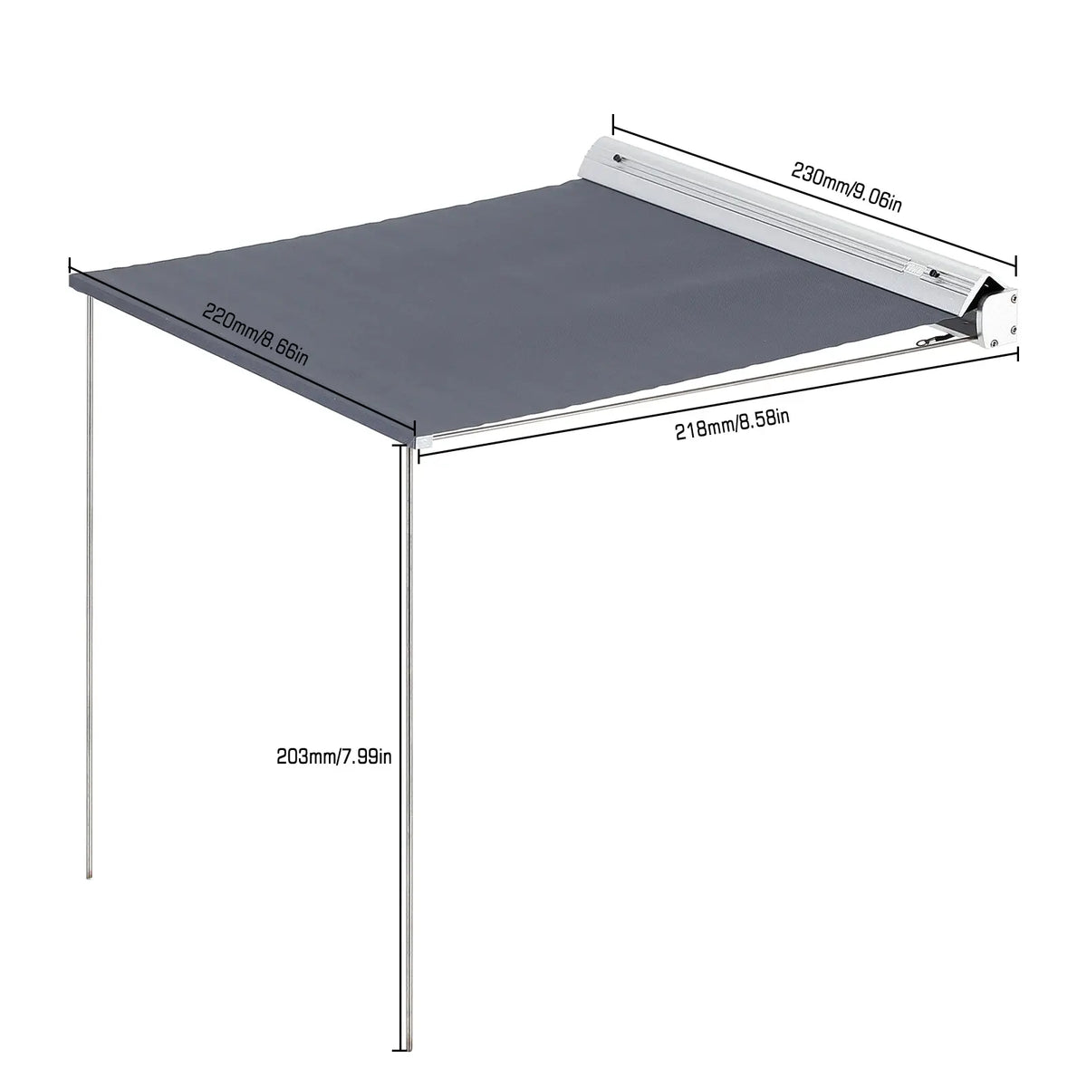 Camping Tent Awning Shade Canopy – Mega Mar USA