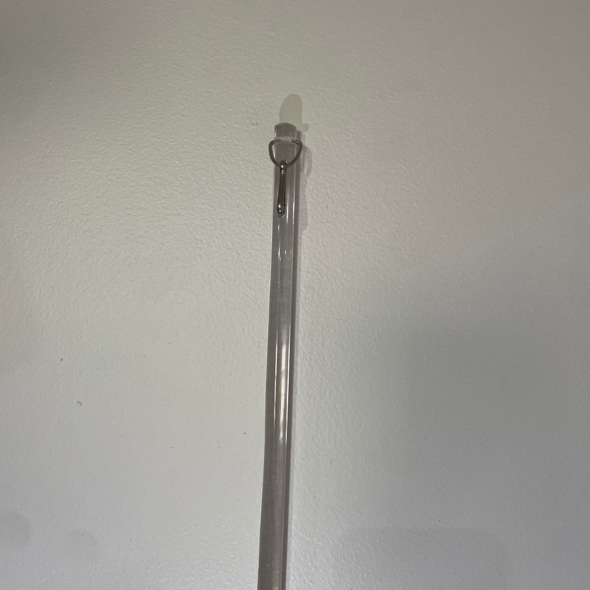 Castellanos Fiberglass Drapery Baton Wand with Stainless Steel Snap Ho ...