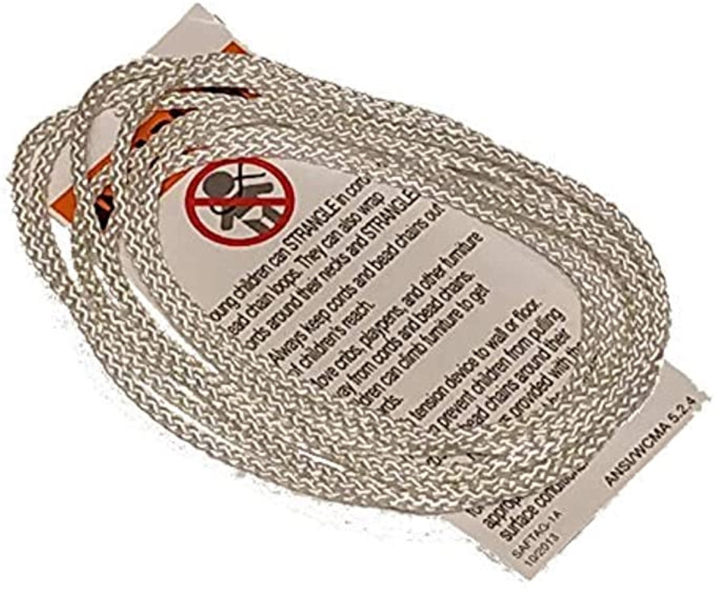 2 ft. White Continuous Loop Cord 3.2mm – Mega Mar USA