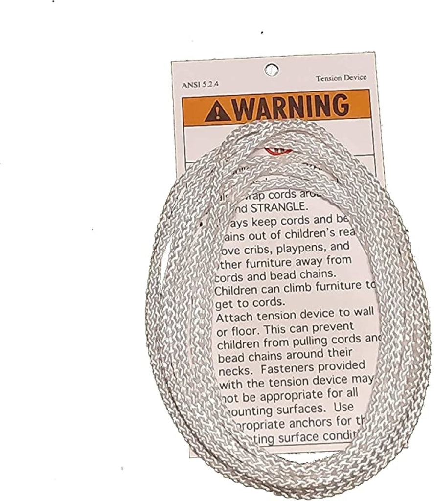 2 ft. White Continuous Loop Cord 3.2mm – Mega Mar USA